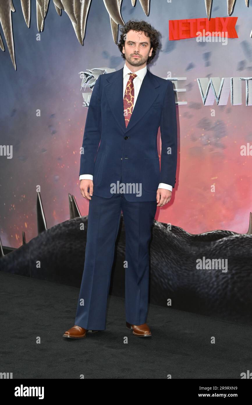 London, UK. 28th June, 2023. Lucas Aurelio at The Witcher Season 3 UK ...