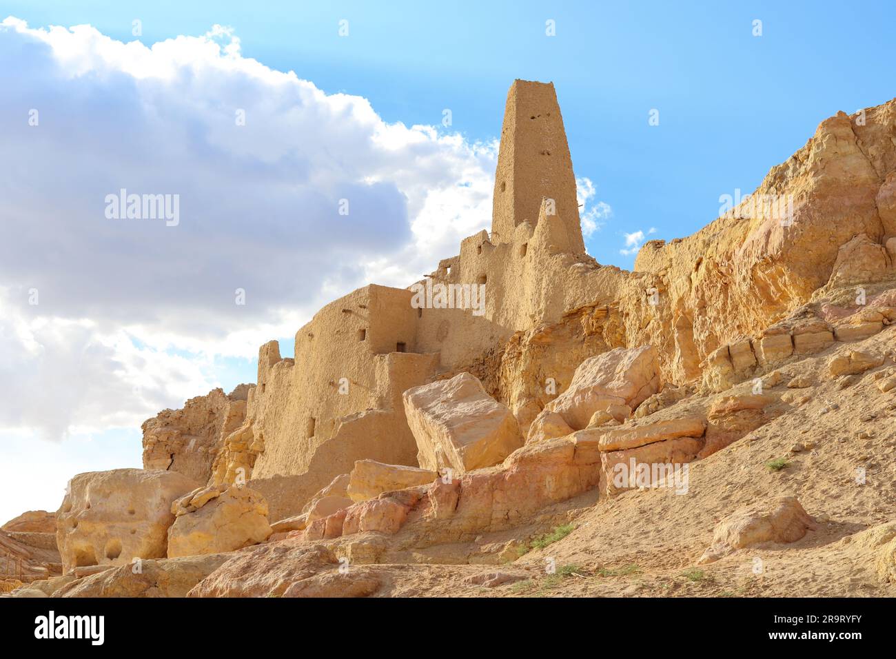 Architecture in siwa oasis of Egypt Stock Photo - Alamy