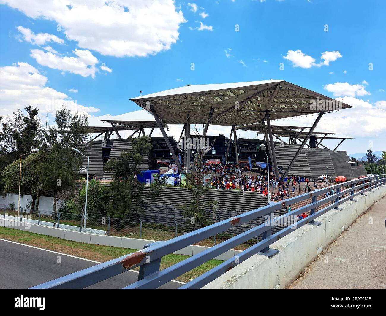 Mexico City, Mexico - Jun 04 2023: Mexican baseball stadium Alfredo ...
