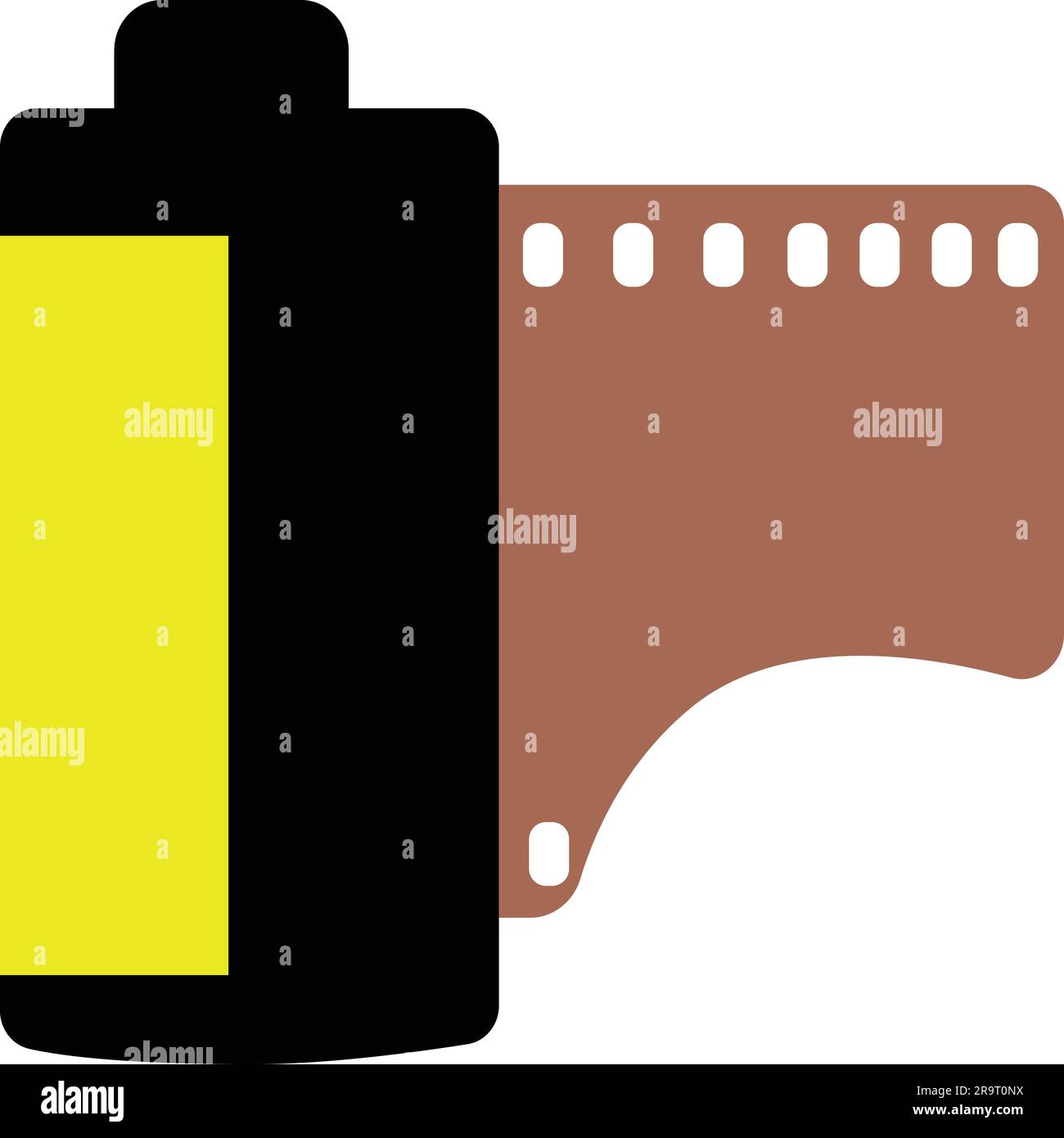 Classic roll film camera Stock Vector Images - Alamy