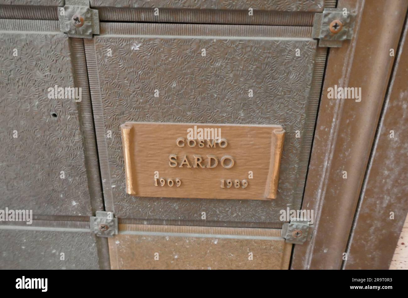 Los Angeles, California, USA 24th June 2023 Actor Cosmo Sardo Grave in ...