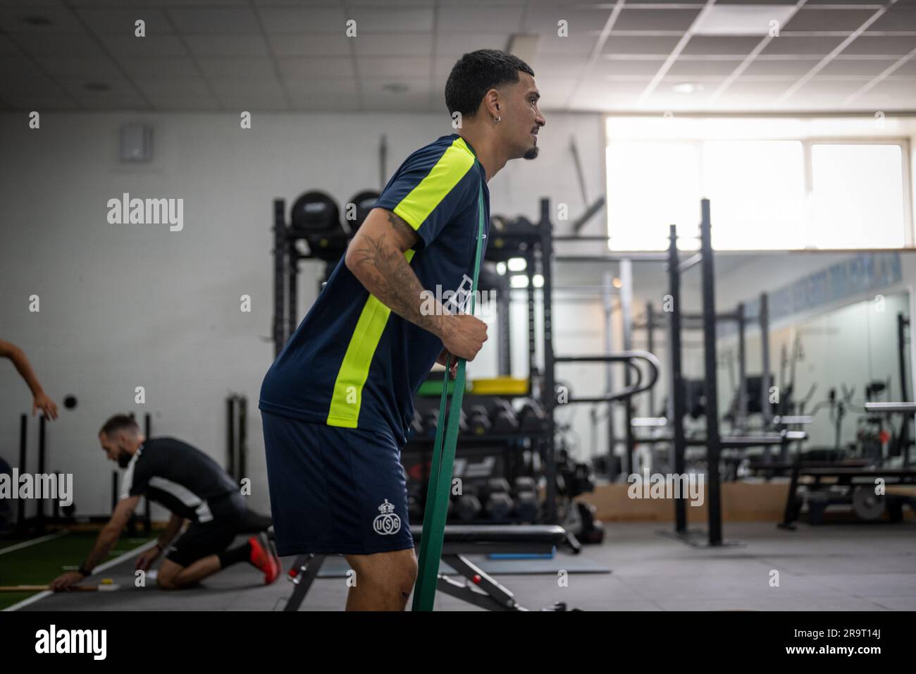 Lier, Belgium. 28th June, 2023. Union's Cameron Puertas Castro pictured ...