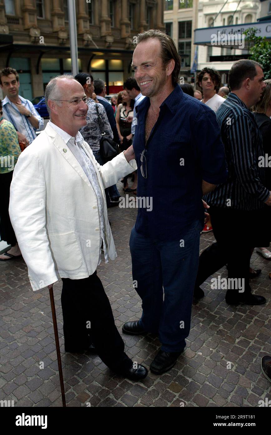 Hugo Weaving at the premiere of The Adventures of Snugglepot ...
