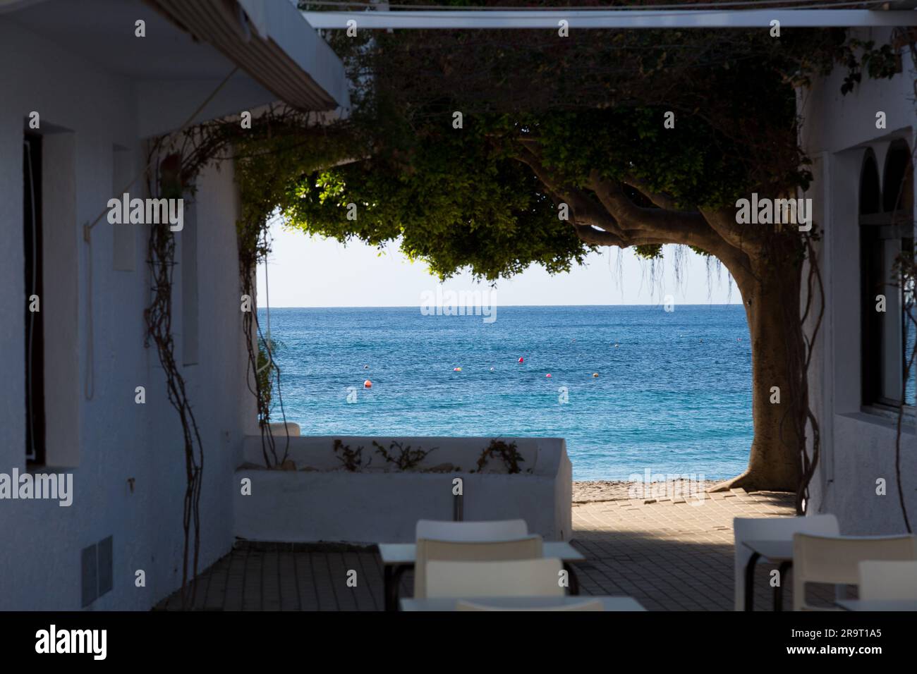 Mediterranean sea, waves, sand, rocks and landscapes Stock Photo - Alamy