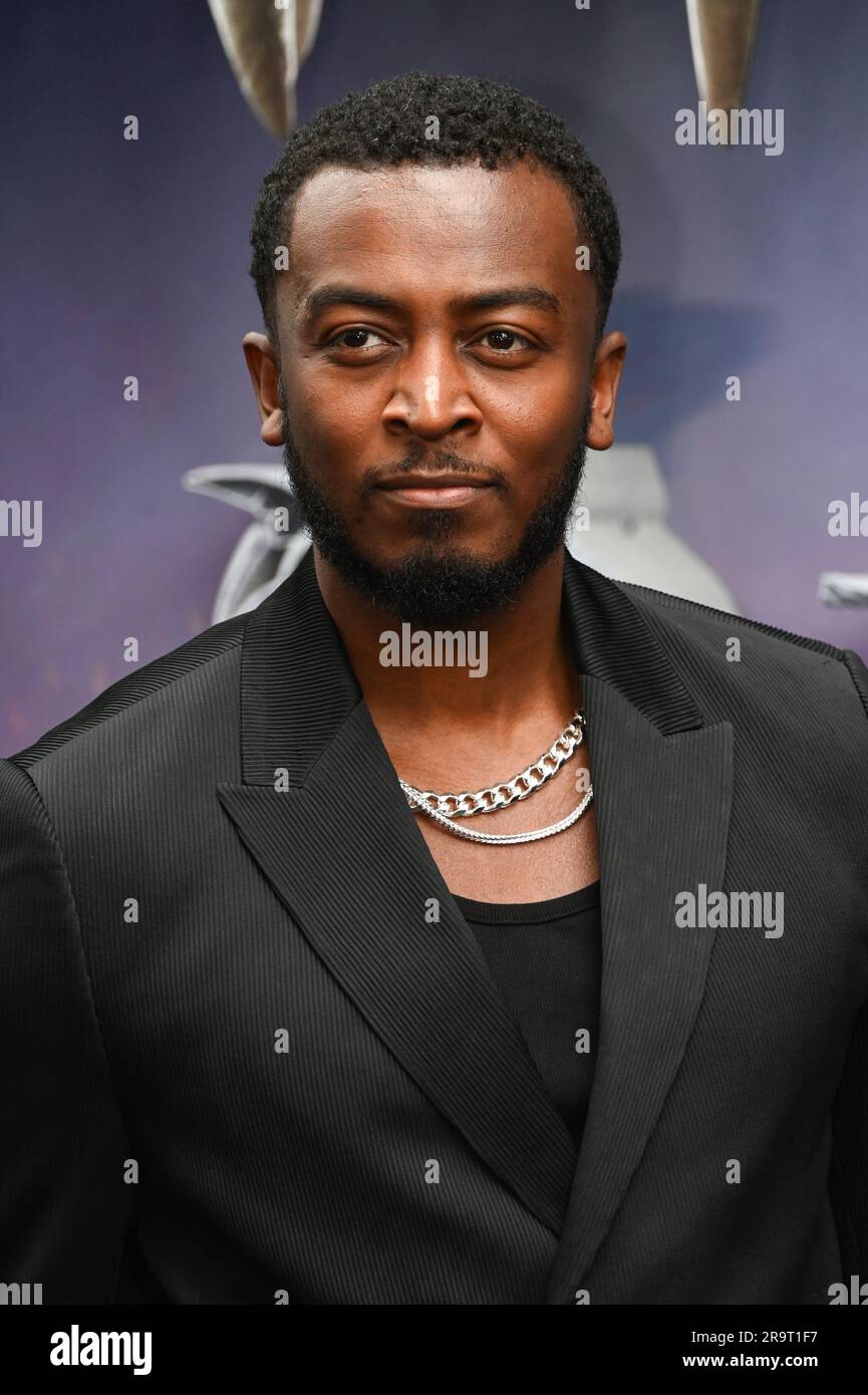 London, UK. June 28 2023. Dujon Anderson attends the UK Premiere of THE ...