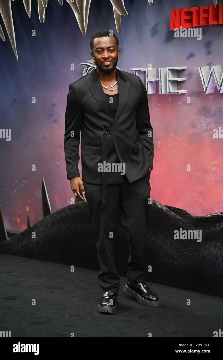 London, UK. June 28 2023. Dujon Anderson attends the UK Premiere of THE ...