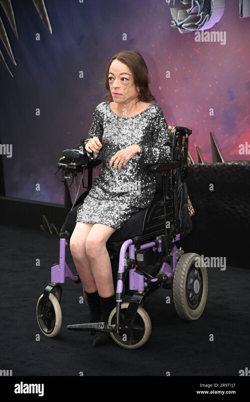 London, UK. June 28 2023. Liz Carr attends the UK Premiere of THE ...