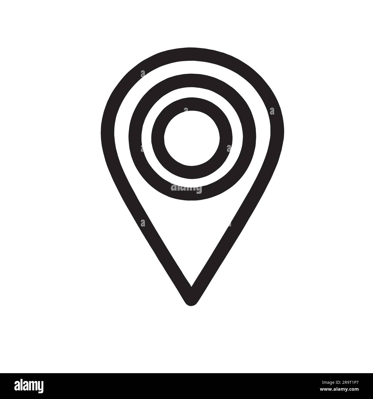 Map location icon hi-res stock photography and images - Alamy