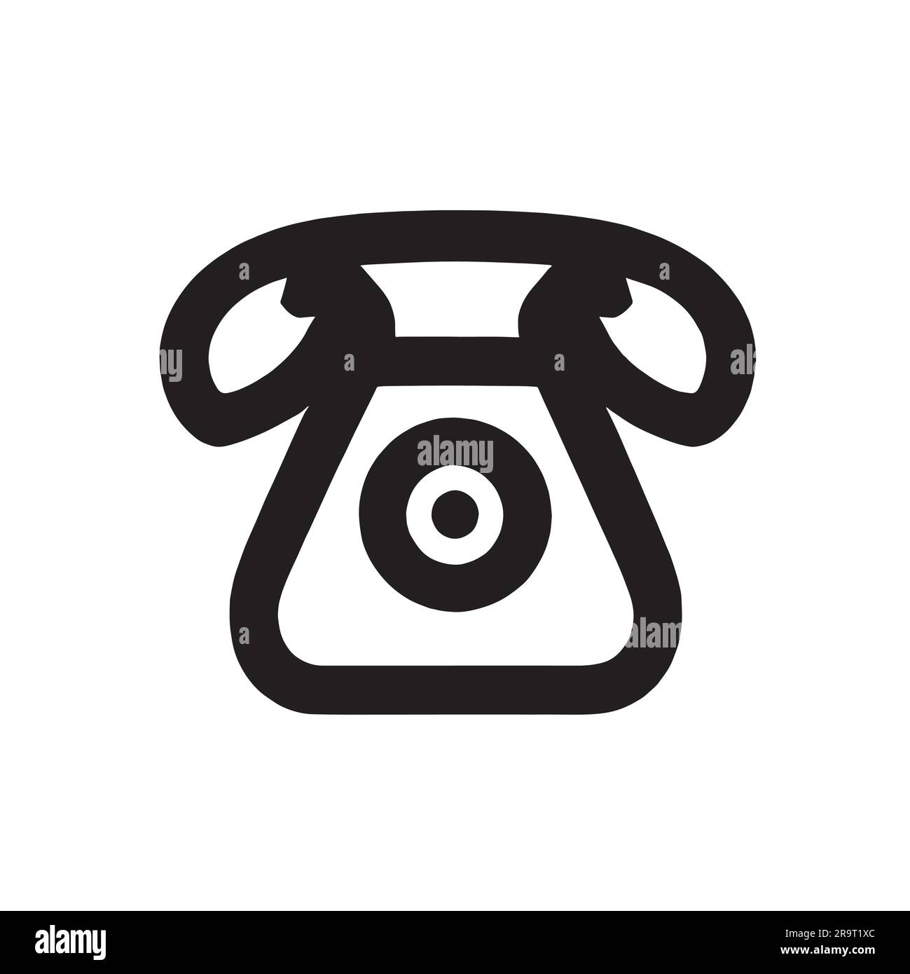 Mobile receiver Stock Vector Images - Alamy