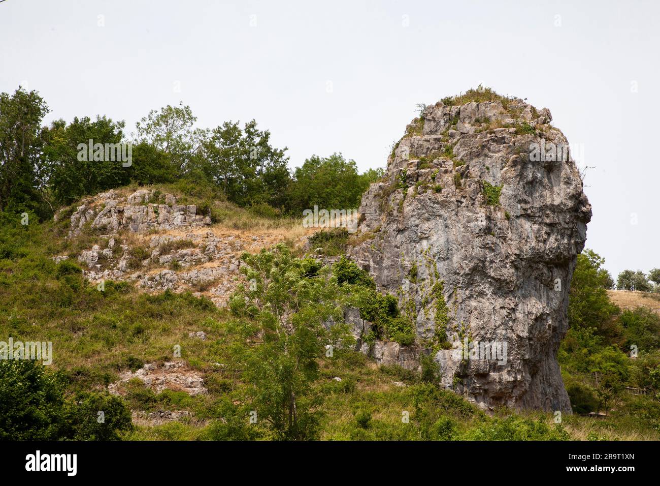 Lion Rock, Cheddar Gorge, in Somerset England Stock Photo - Alamy