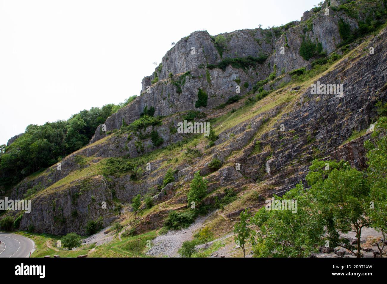 Cheddar Gorge, in Somerset England Stock Photo - Alamy