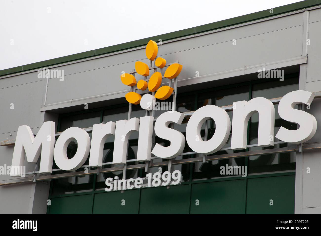 Supermarket Morrisons, in Wells Somerset Stock Photo - Alamy