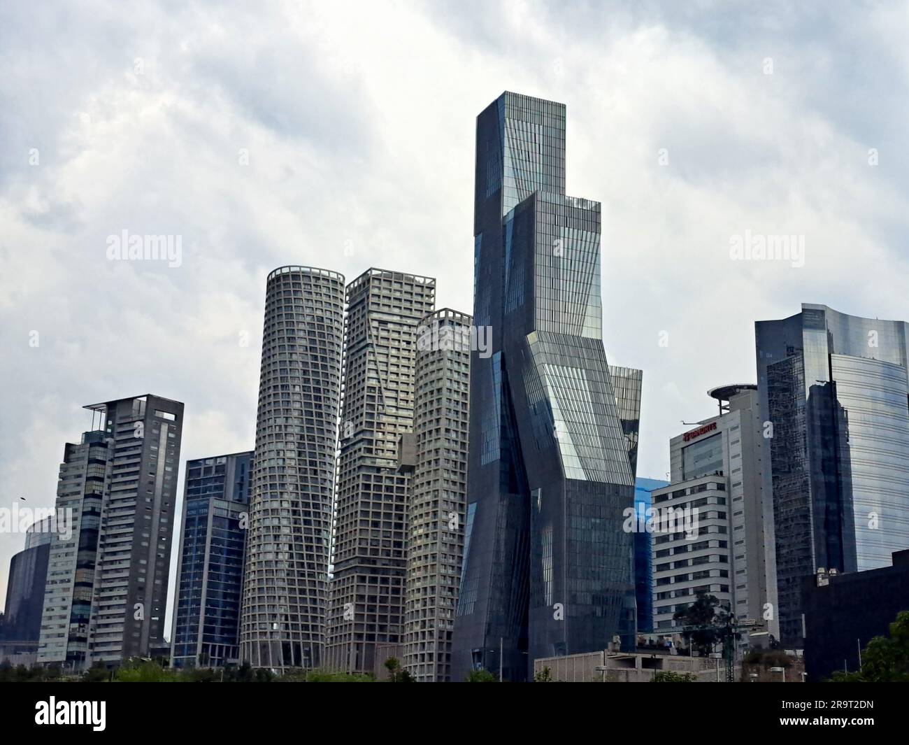 Mexico City, Mexico - May 14 2023: La Mexicana park is located in the ...