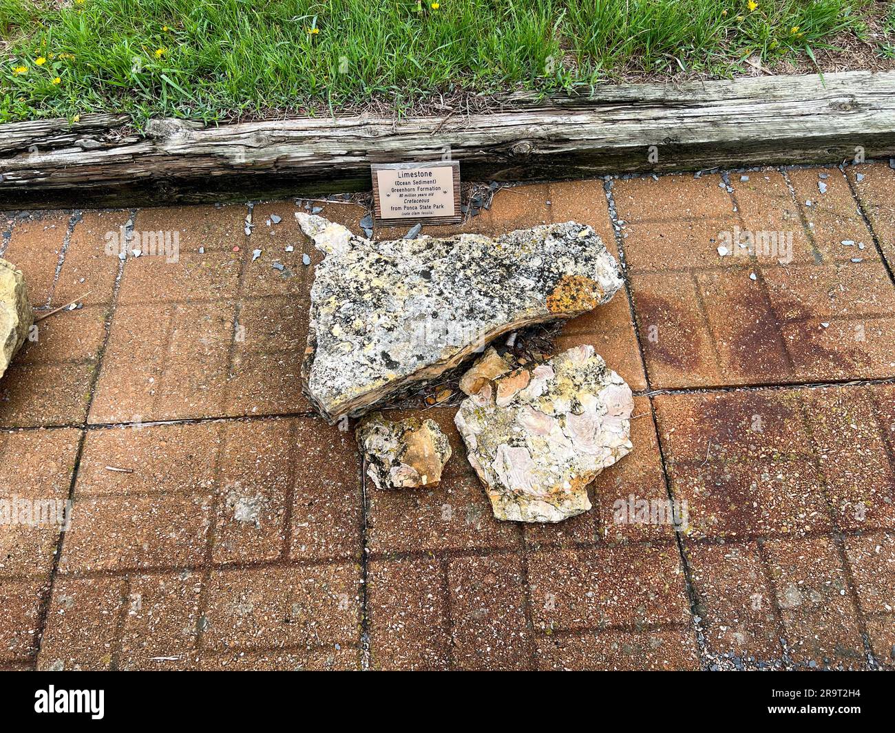 Royal, NE USA - May 13, 2023: The geology samples at Ashfall Fossil ...