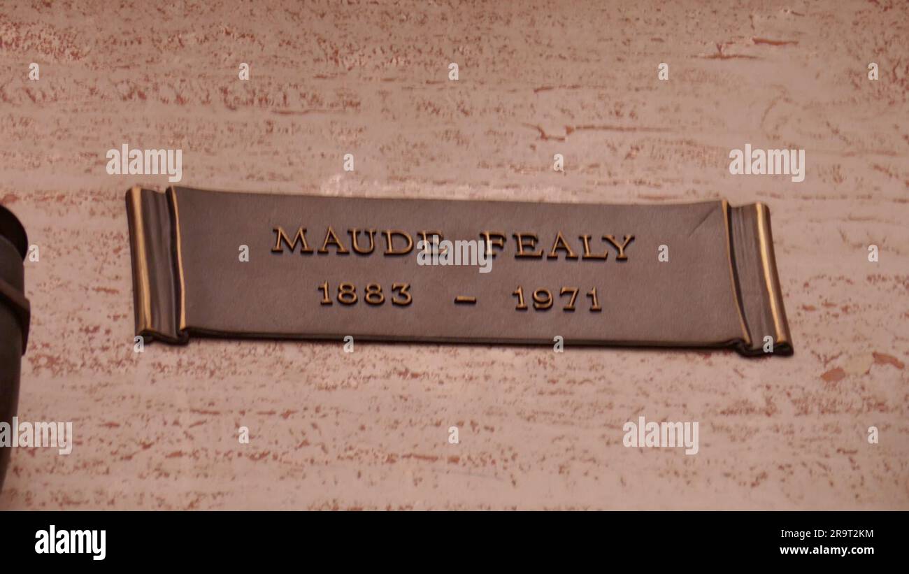 Los Angeles, California, USA 24th June 2023 Actress Maude Fealy Grave ...