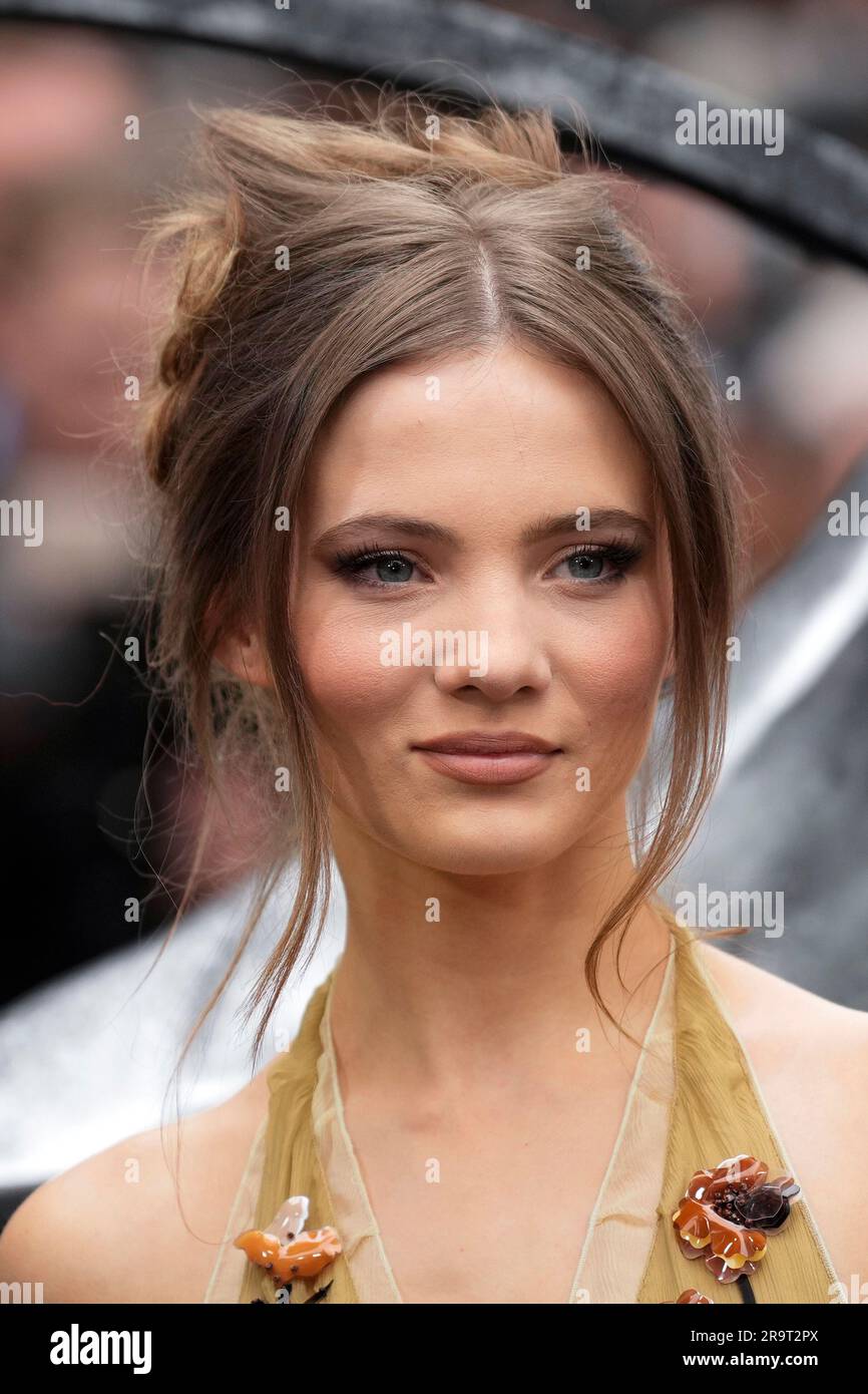 Freya Allen poses for photographers upon arrival at the World premiere ...
