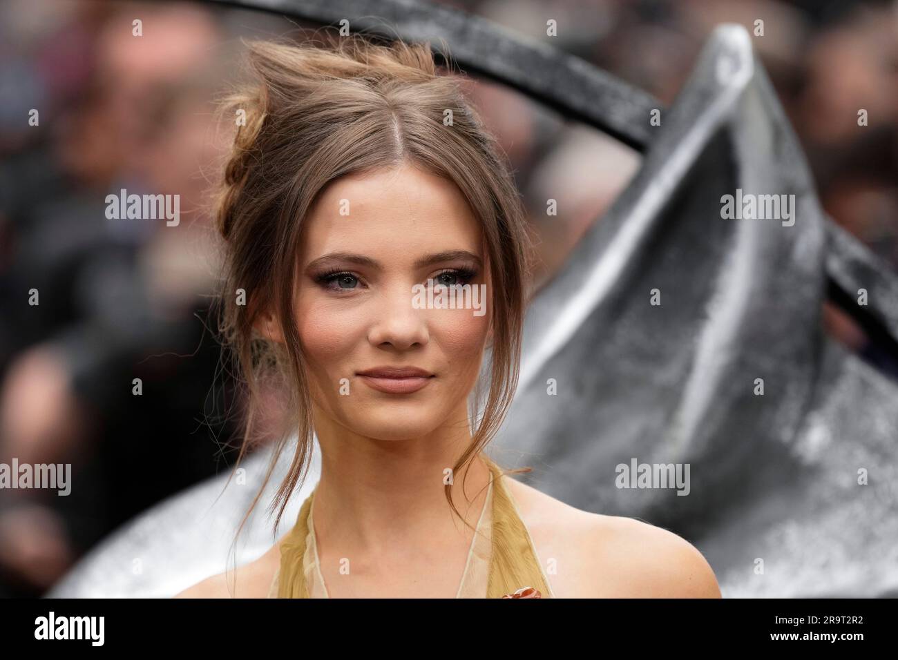 Freya Allen poses for photographers upon arrival at the World premiere ...
