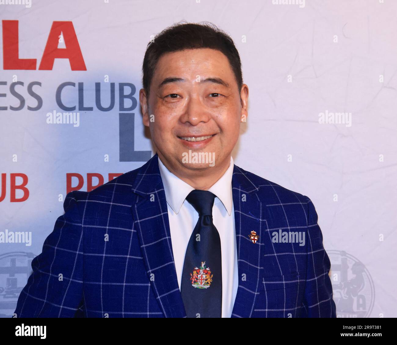 Los Angeles, California, USA. 25th June, 2023. TV host Joey Zhou ...