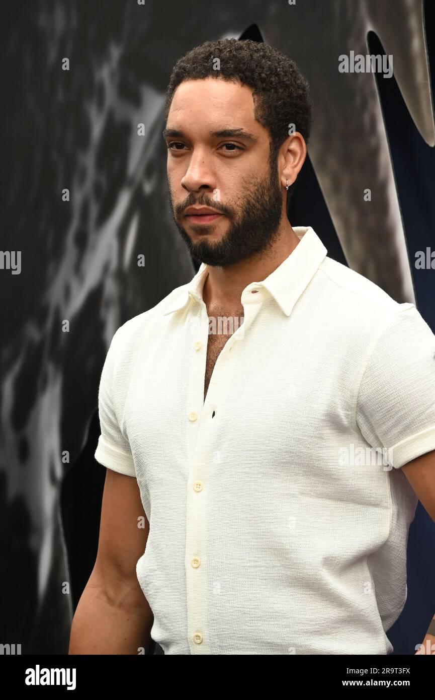 London, UK. June 28 2023. Royce Pierreson attends the UK Premiere of ...