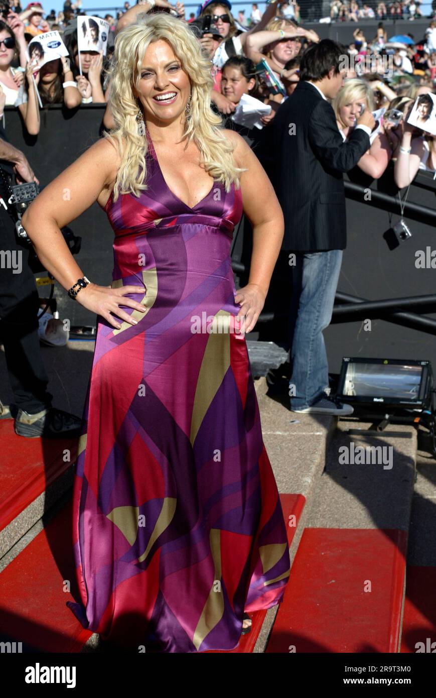 AJ Rochester The Australian Idol 2007 Grand Final held at Sydney Opera ...