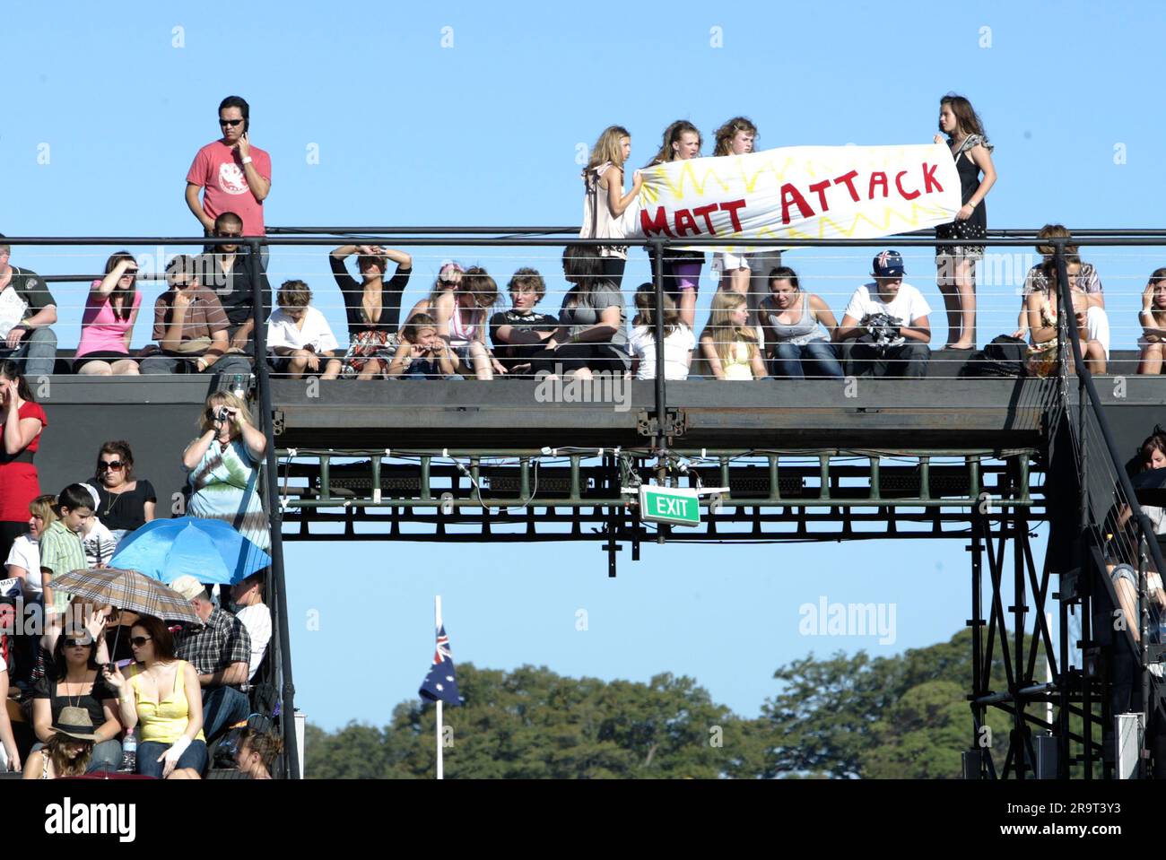 The Australian Idol 2007 Grand Final held at Sydney Opera House, where ...