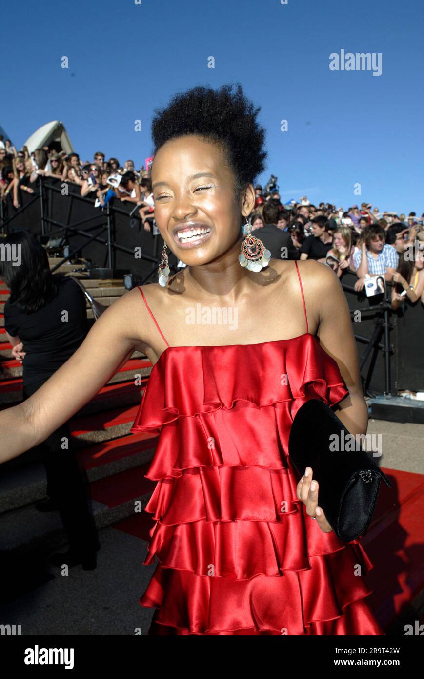 Fuzzy The Australian Idol 2007 Grand Final held at Sydney Opera House ...