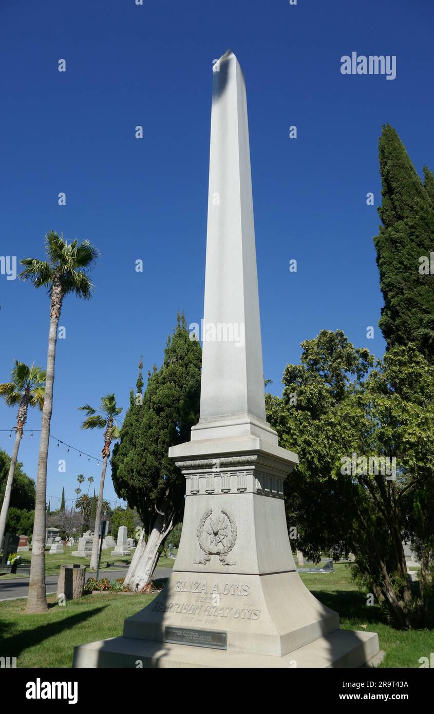 Los Angeles, California, USA 24th June 2023 Harrison Gray Otis Grave ...