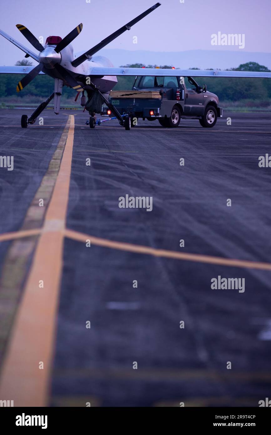 U.S. Airmen assigned to the 163d Attack Wing on March Air Reserve Base ...