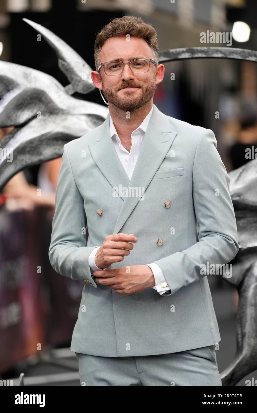 Ali Plumb poses for photographers upon arrival at the World premiere ...