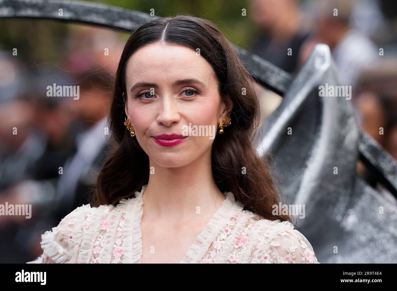 Aisha Fabienne Ross poses for photographers upon arrival at the World ...