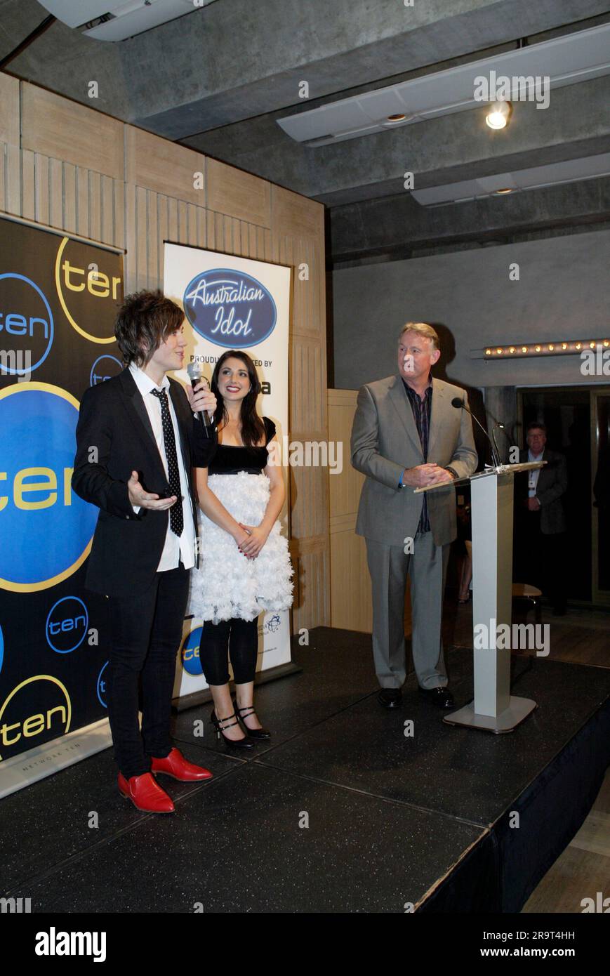The Australian Idol 2007 Grand Final held at Sydney Opera House, where ...