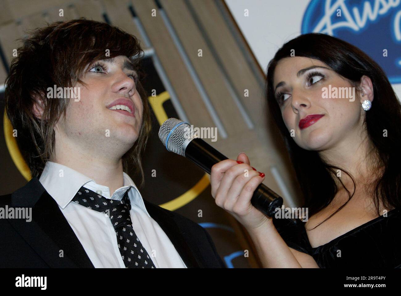 The Australian Idol 2007 Grand Final held at Sydney Opera House, where ...