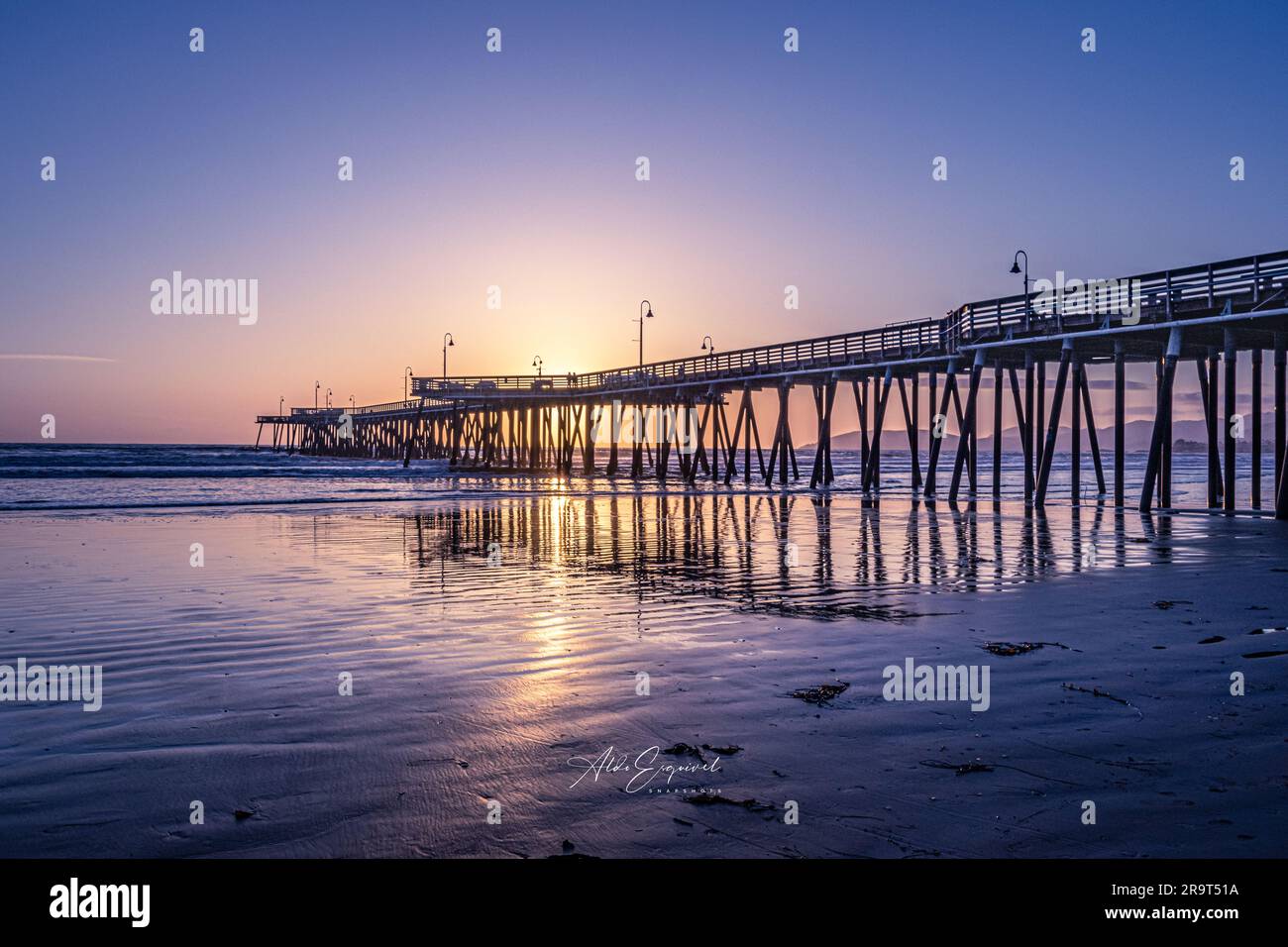 Pismo Beach Pier in Pismo Beach, CA Stock Photo - Alamy
