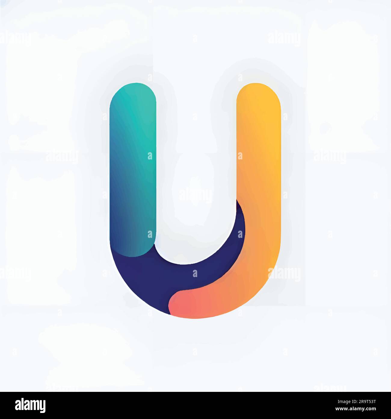 U a logo design hi-res stock photography and images - Alamy