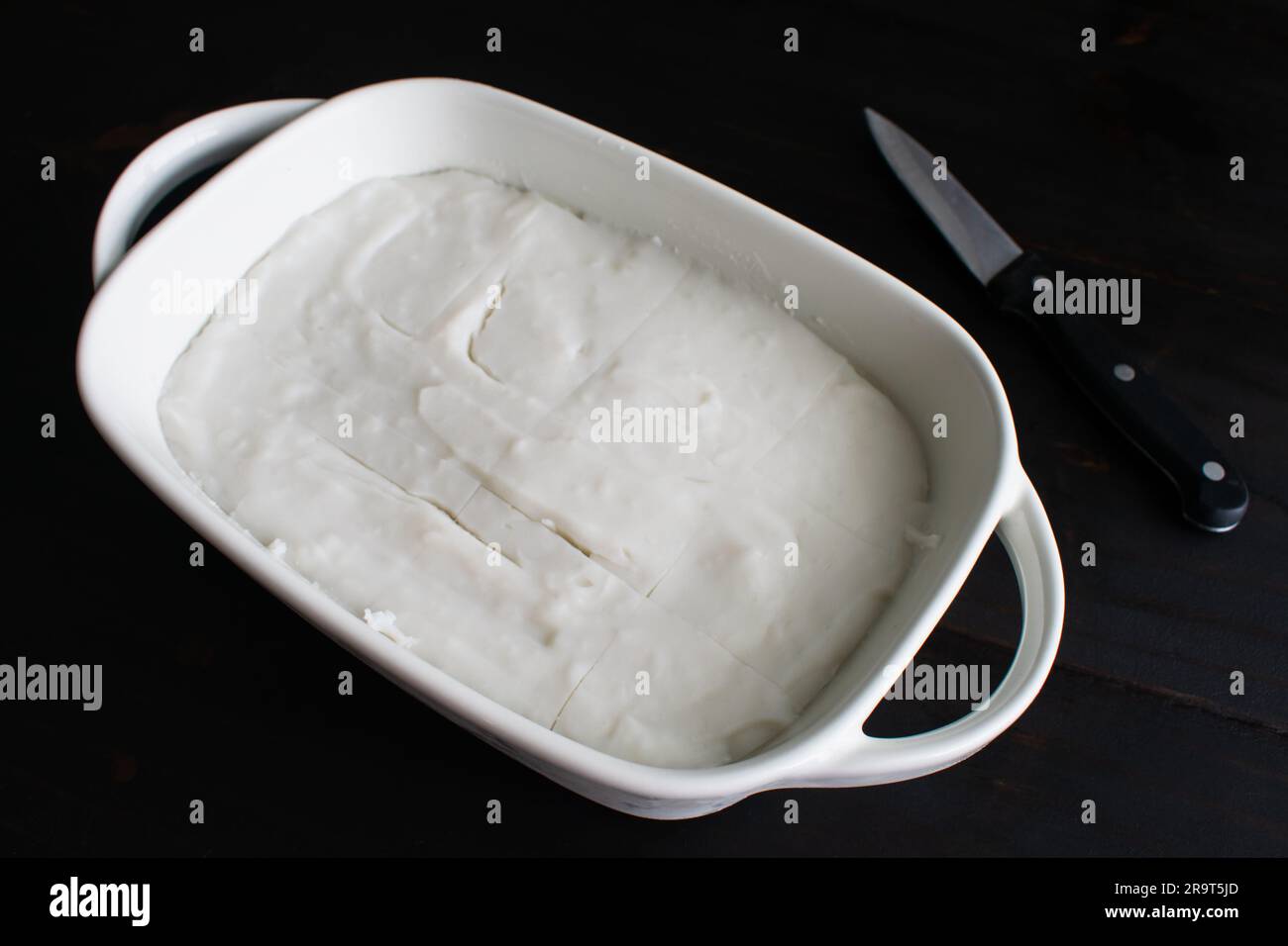 Hawaiian coconut pudding hi-res stock photography and images - Alamy