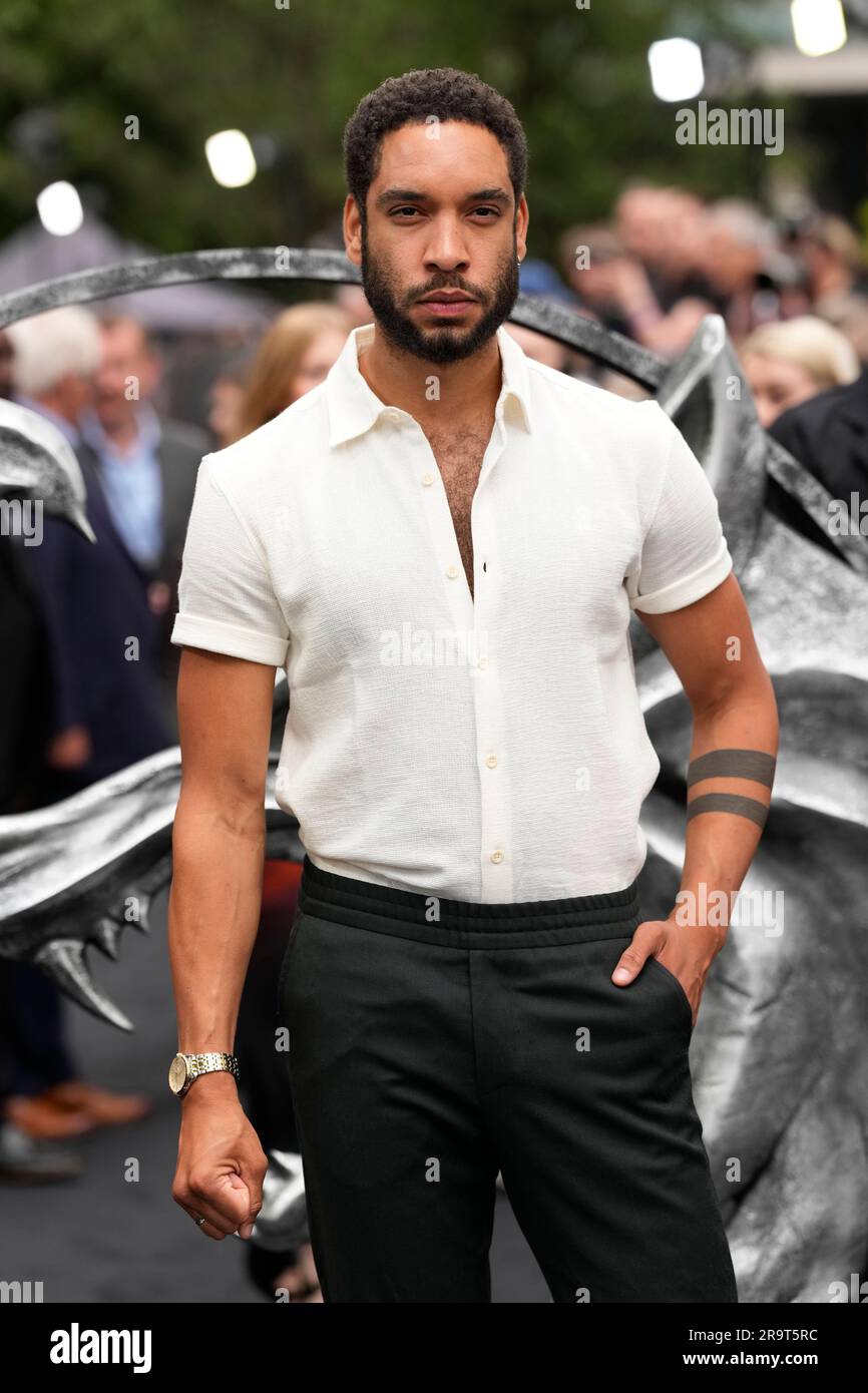 Royce Pierreson poses for photographers upon arrival at the World ...