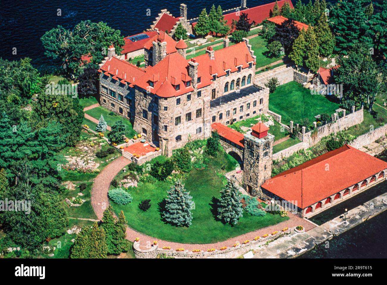 Thousand islands ontario aerial hi-res stock photography and images - Alamy