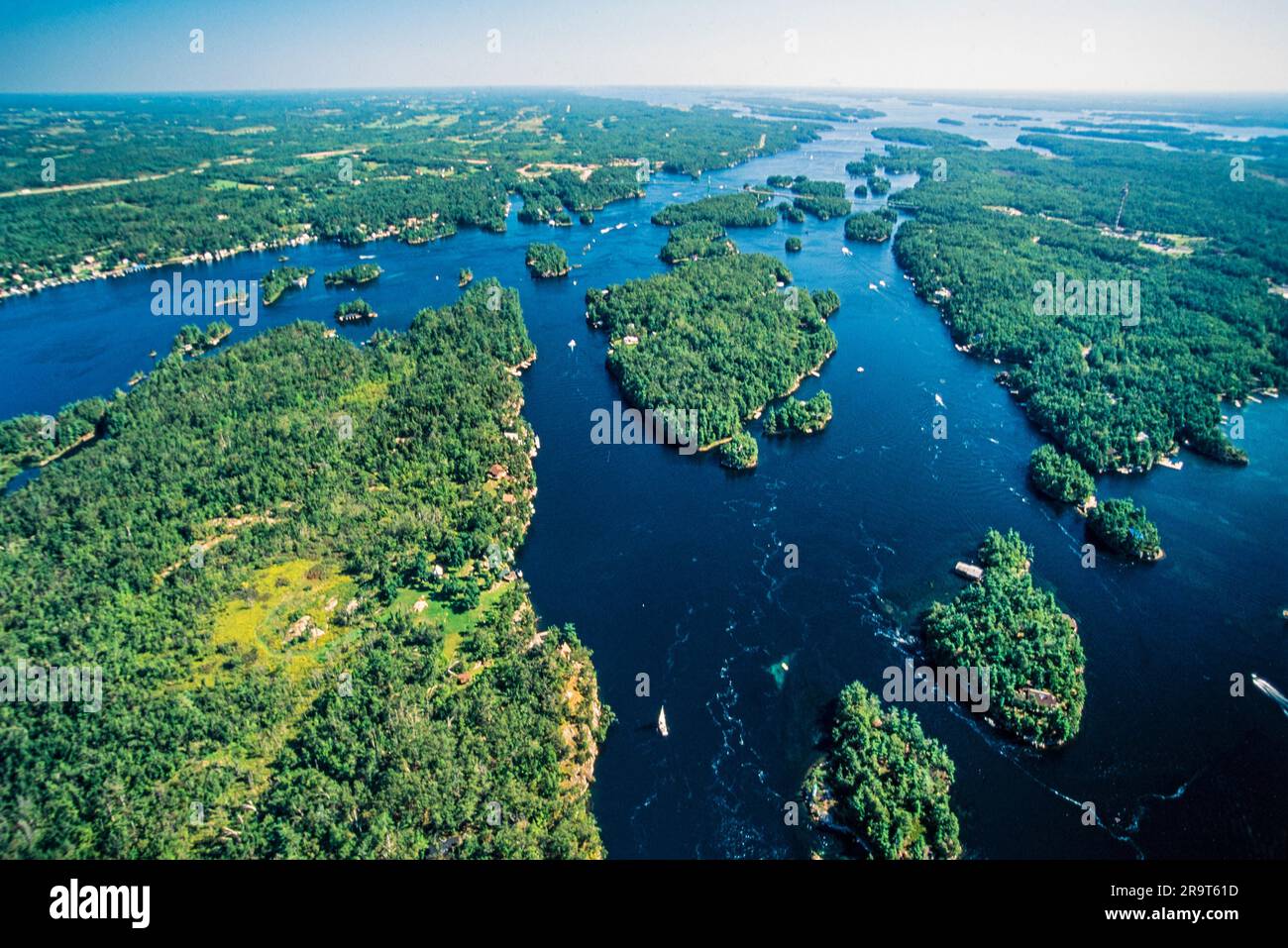 Thousand islands ontario aerial hi-res stock photography and images - Alamy