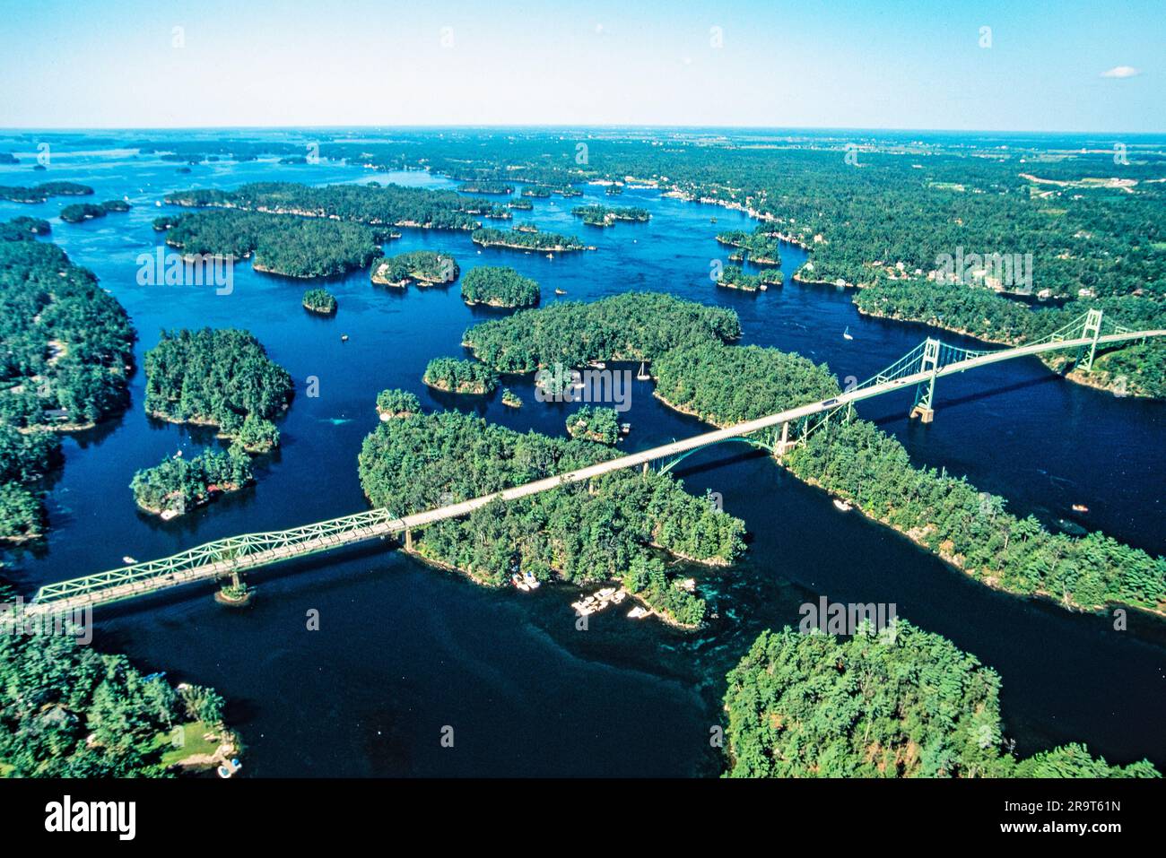 Thousand islands ontario aerial hi-res stock photography and images - Alamy