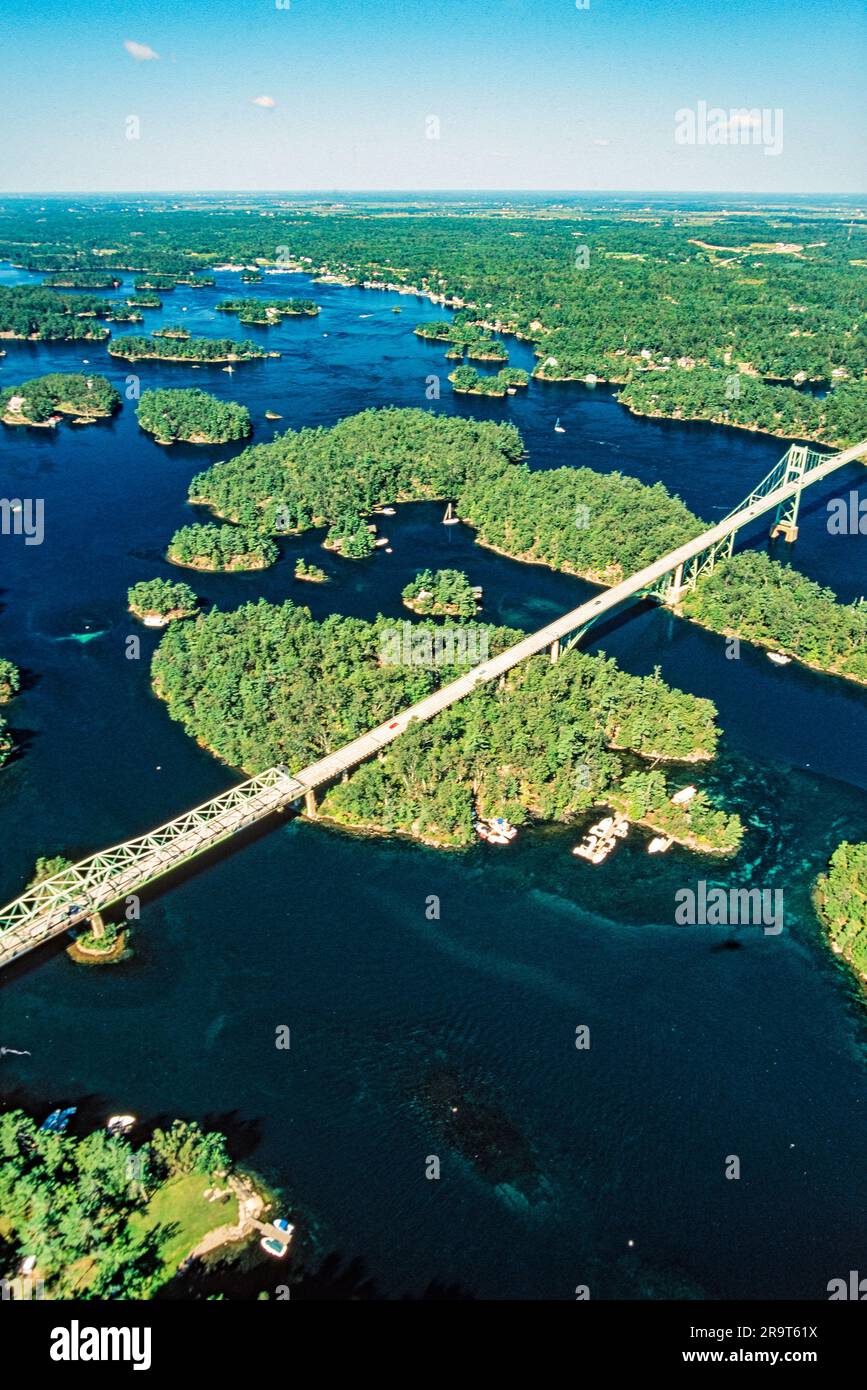 Thousand islands aerial hi-res stock photography and images - Alamy