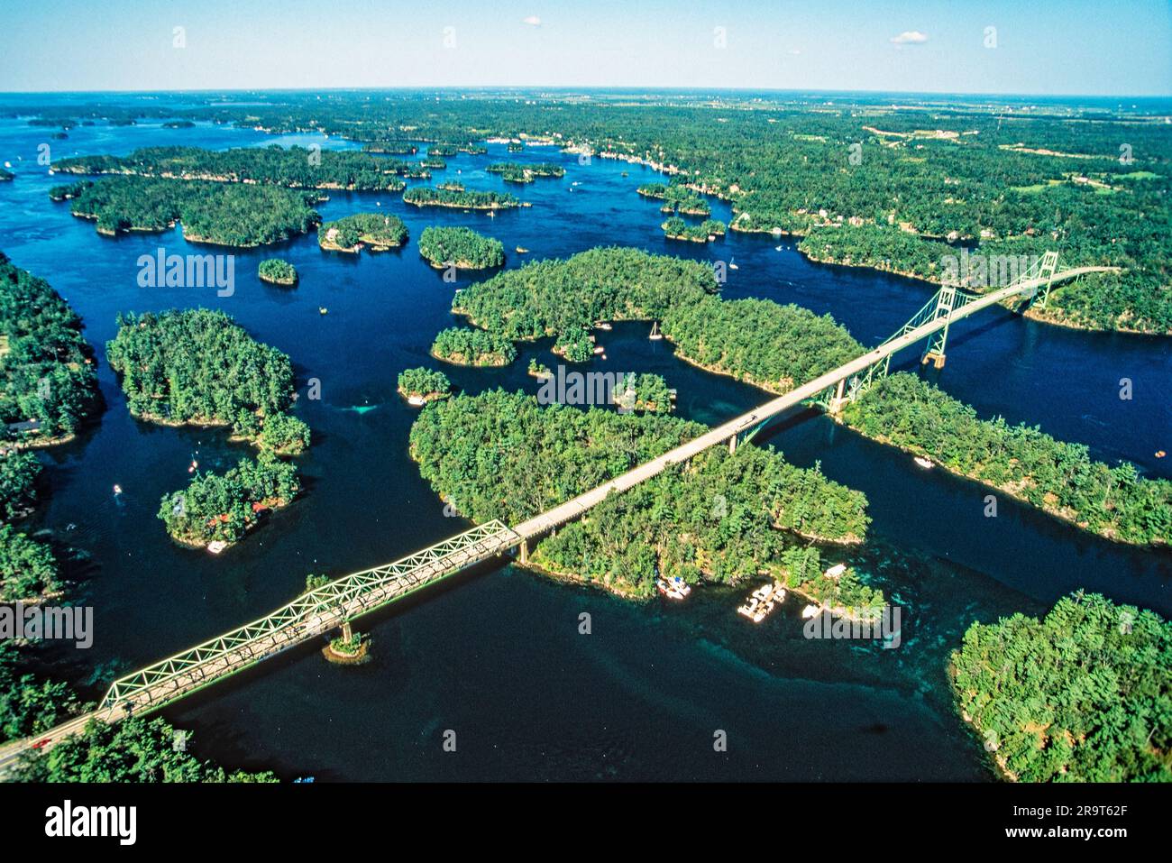 Thousand islands ontario aerial hi-res stock photography and images - Alamy