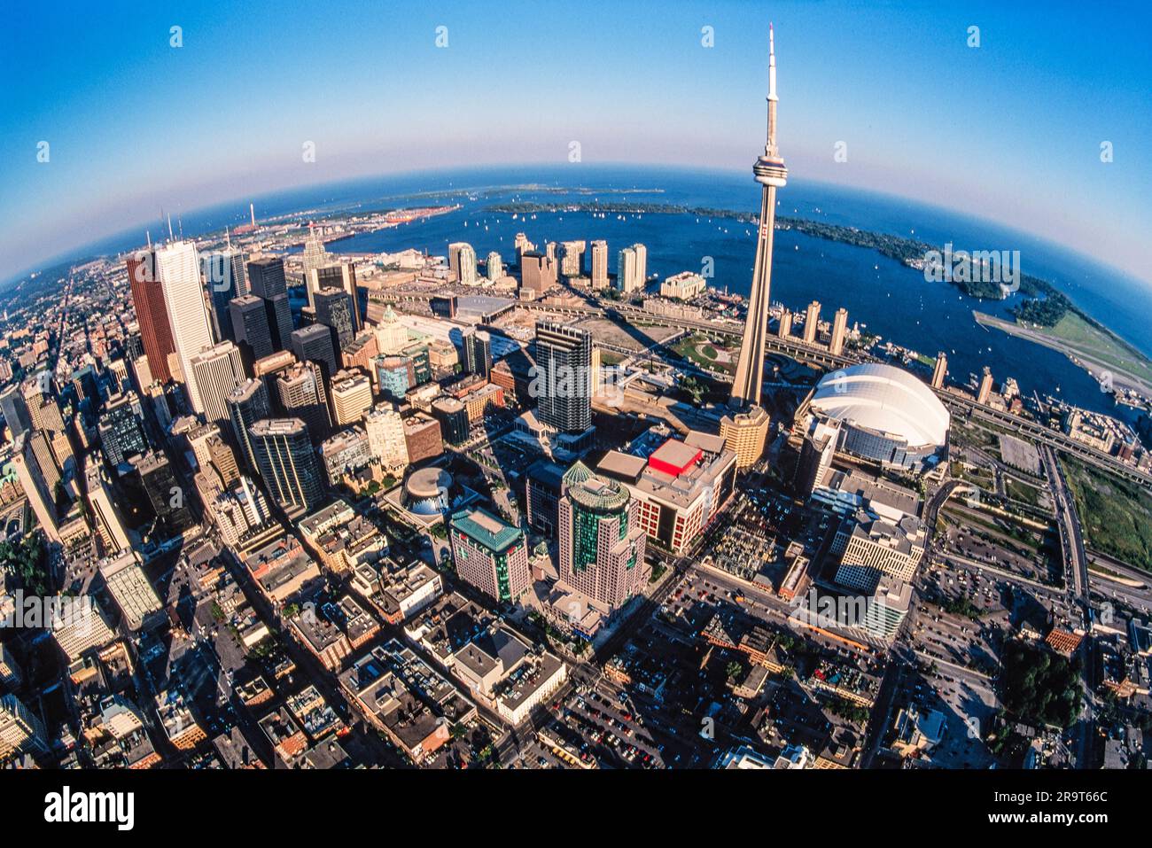 Aerial image of Toronto, Ontario, Canada Stock Photo - Alamy