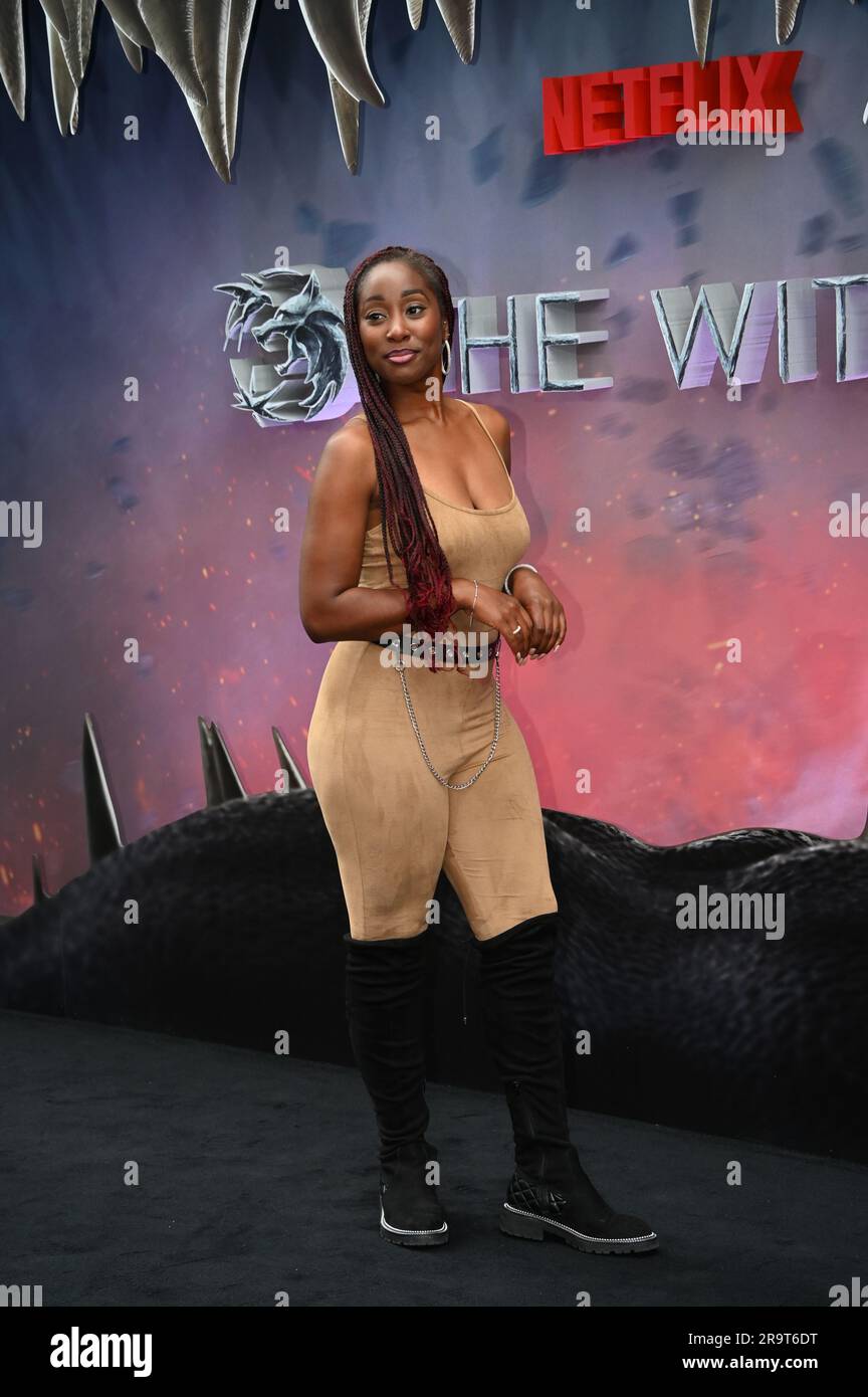 London, UK. June 28 2023. Scarlett Douglas attends the UK Premiere of ...