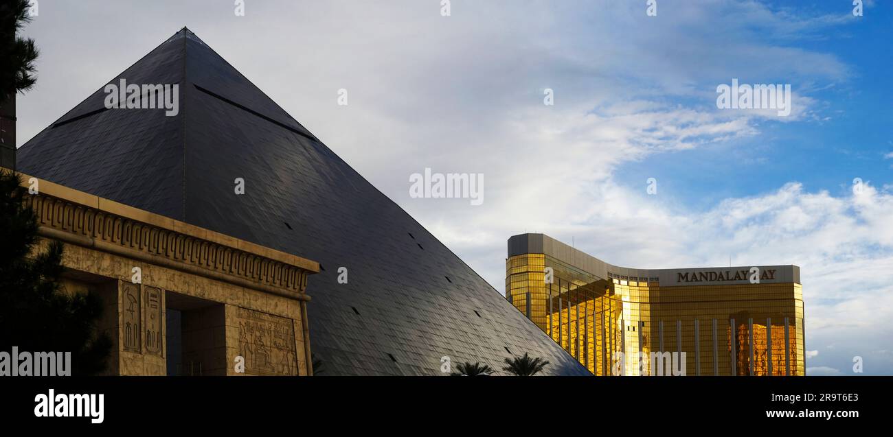 Pyramid Shaped Vegas Hotel
