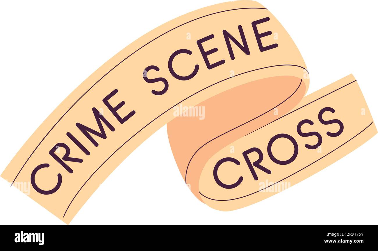 Crime scene police cordon murder Cut Out Stock Images & Pictures - Alamy