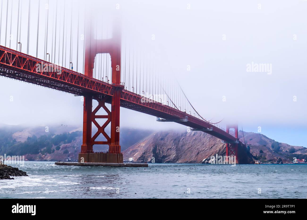 Golden Gate Bridge Fog Wallpaper