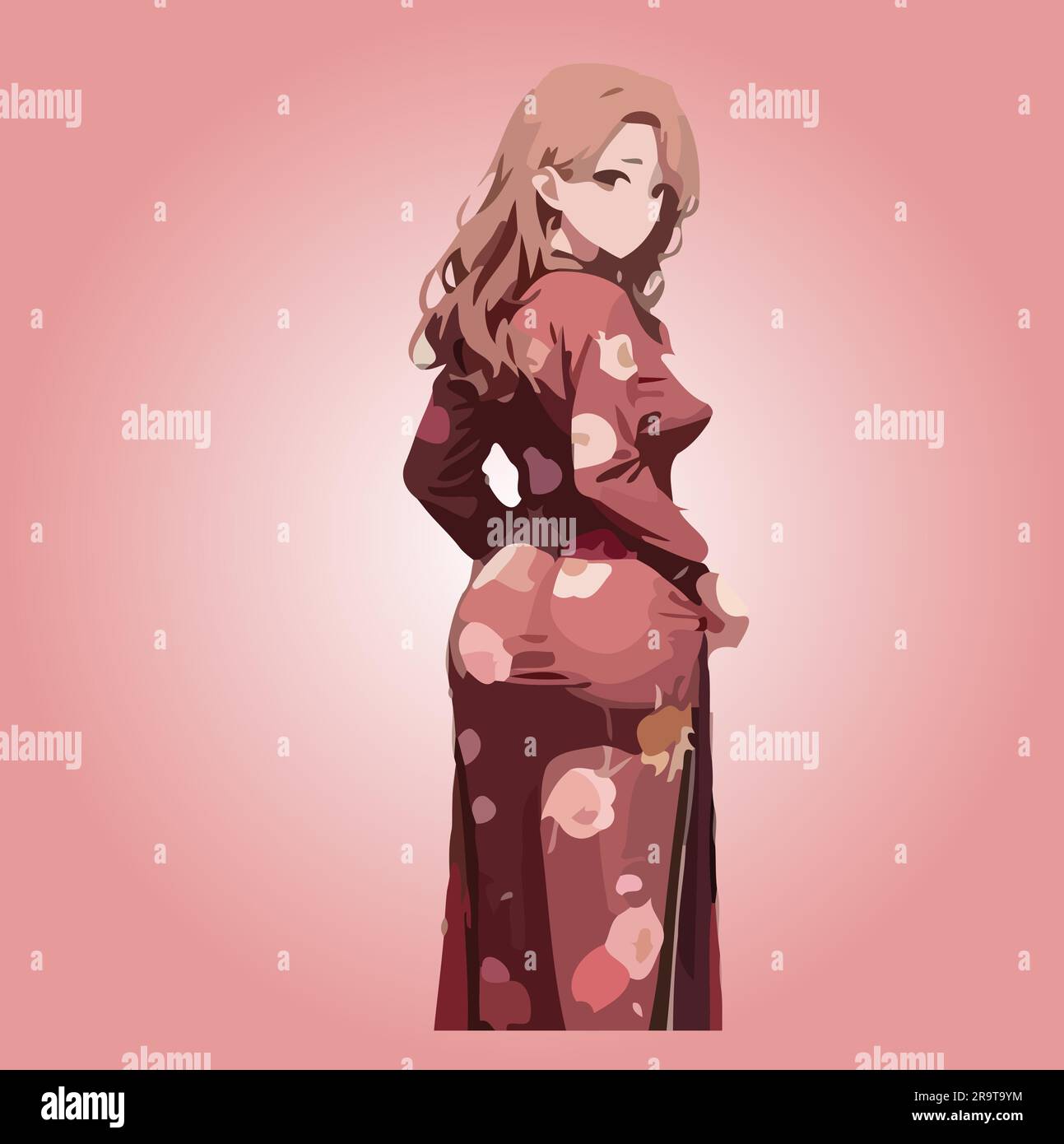 Avatar manga vector hi-res stock photography and images - Alamy