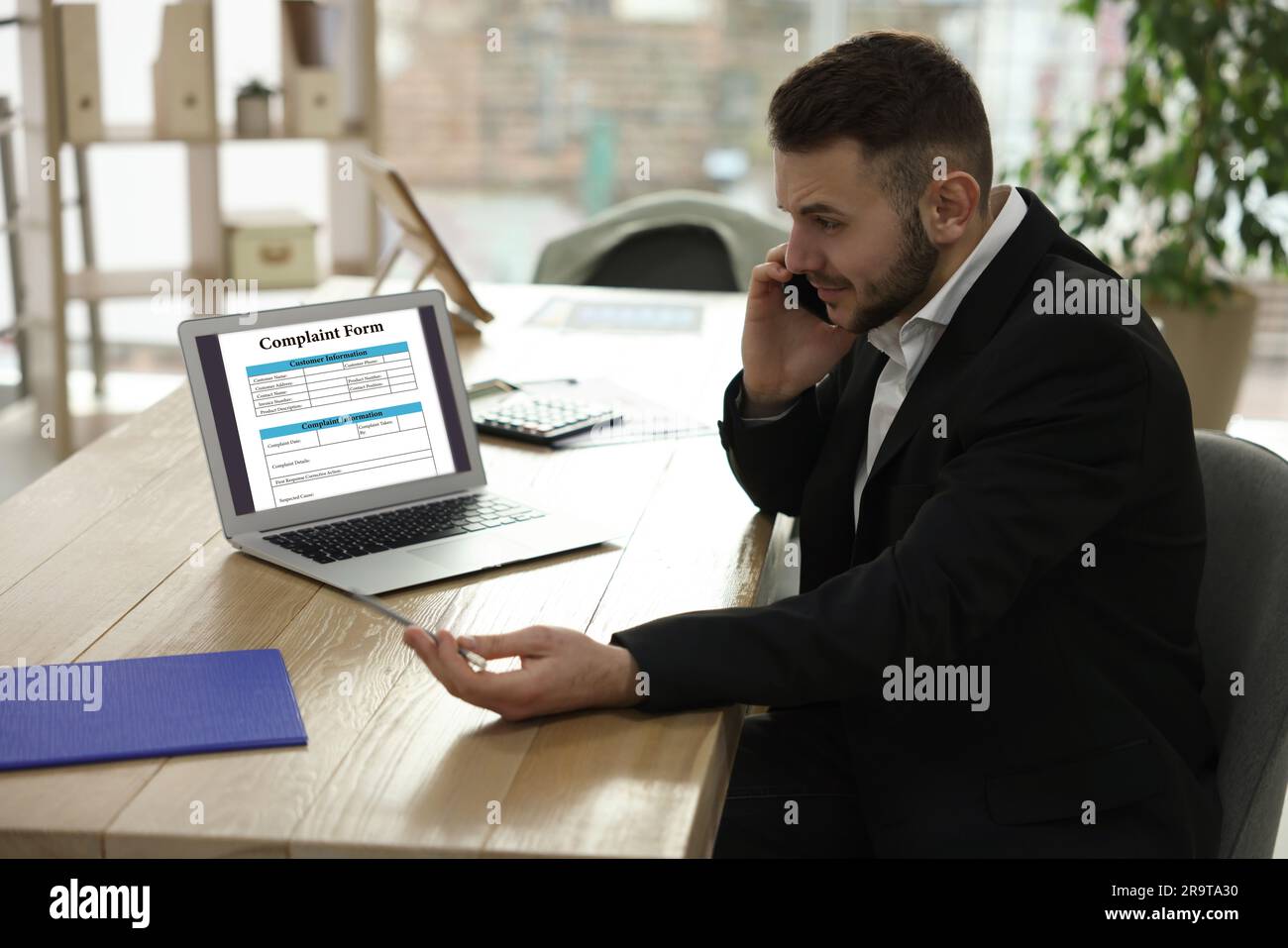 Complaint office hi-res stock photography and images - Alamy