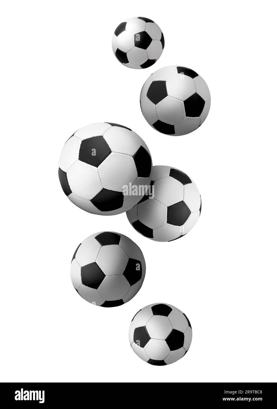 White background goal kick air hi-res stock photography and images - Alamy