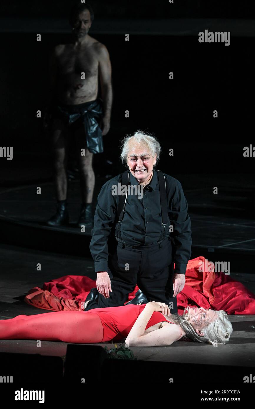 Bad Hersfeld, Germany. 28th June, 2023. Actress Charlotte Schwab ...